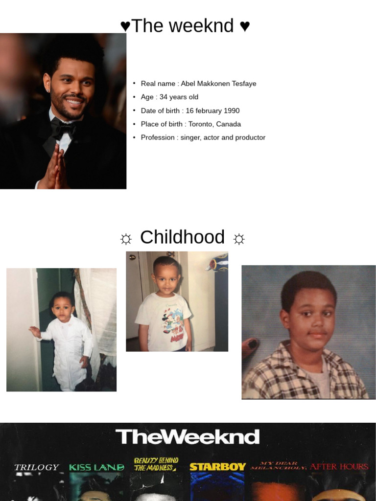 The Weeknd Anglais | PDF