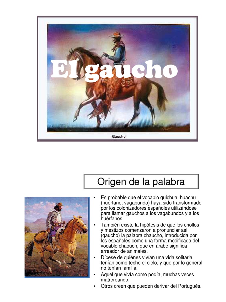 El Gaucho | PDF