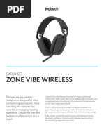 Zone Vibe 100 Wireless Headphone Manual | PDF | Headphones | Bluetooth