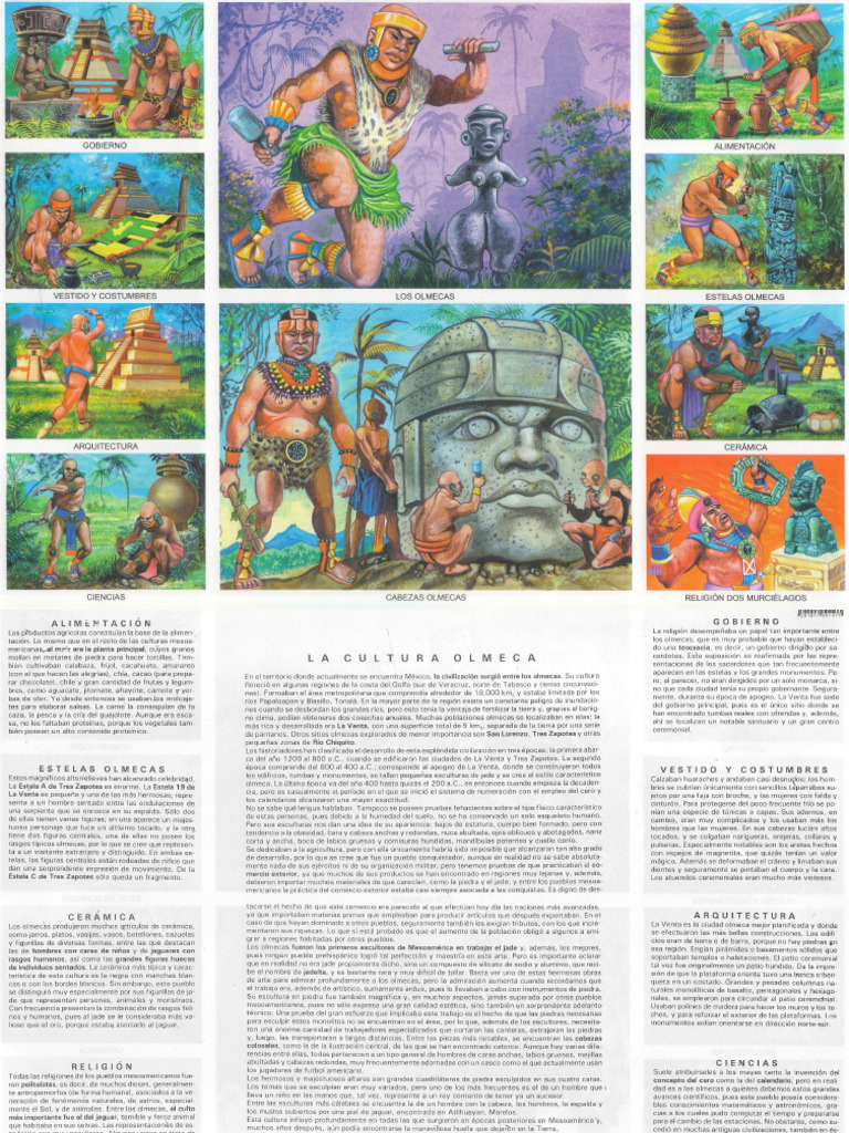 Cultura Olmeca No.2 | PDF