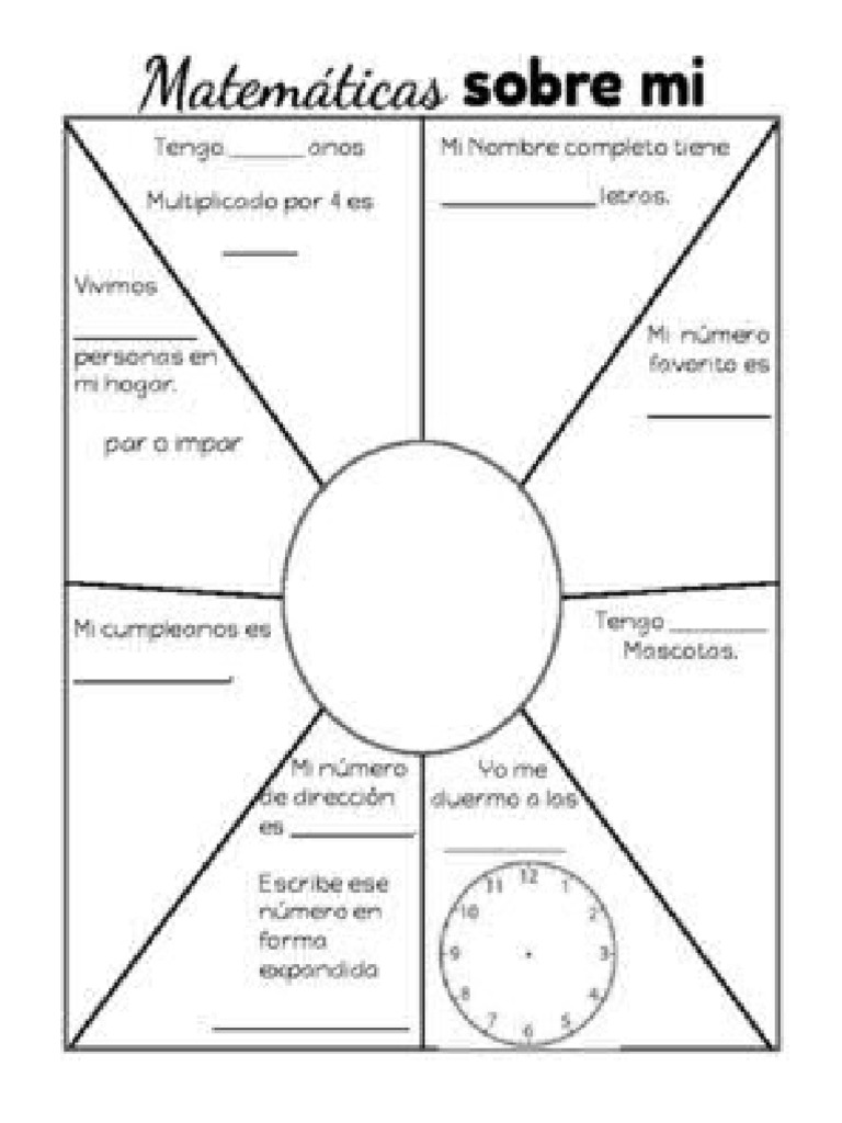 Matematicas Sobre Mi | PDF