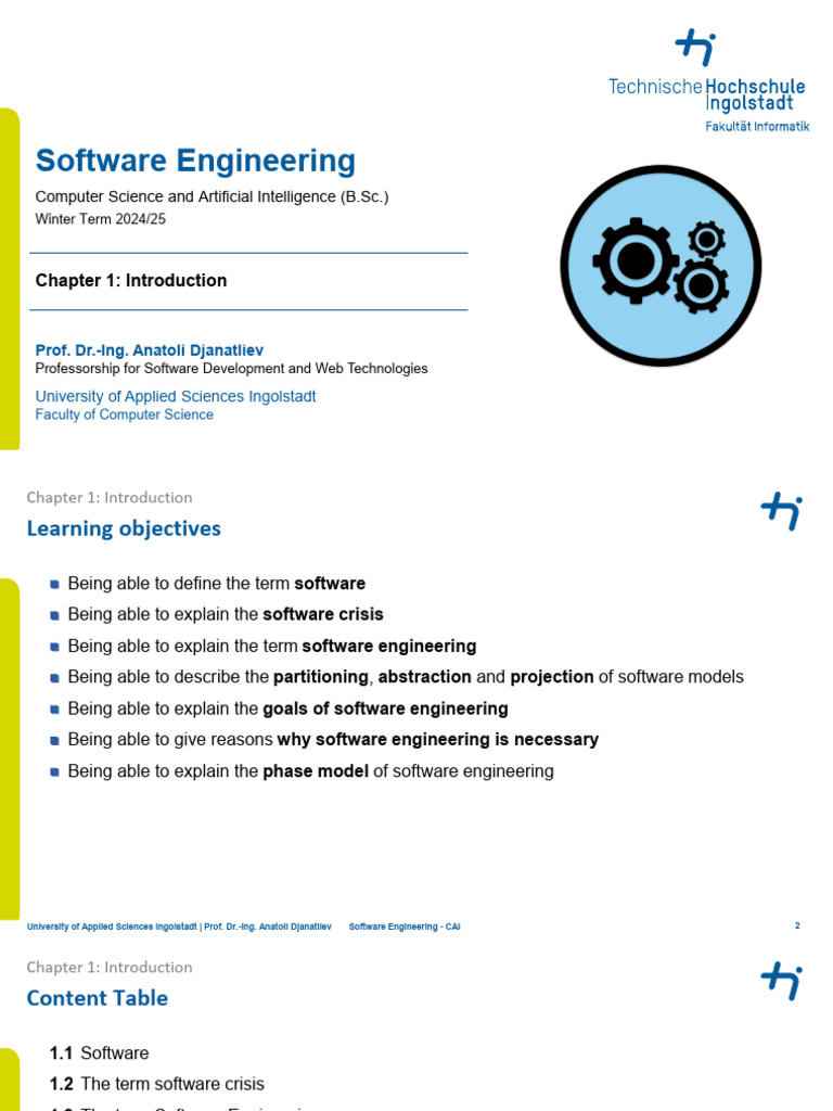 01 SoftEng Introduction | PDF | Engineering | Software