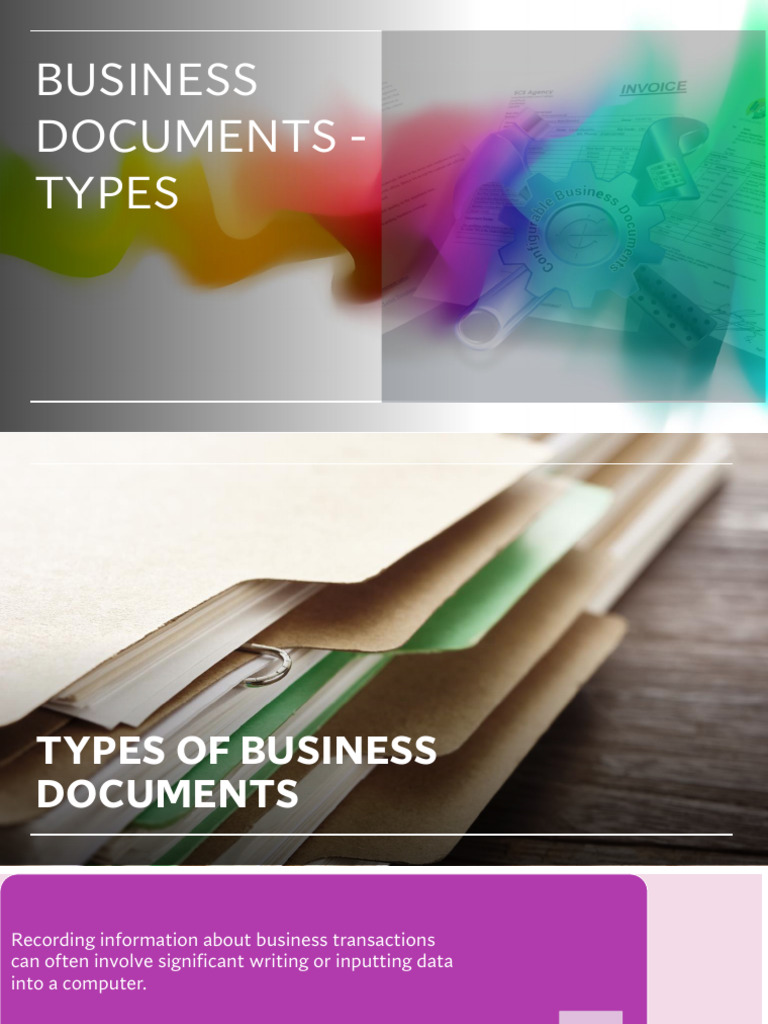 Essential Business Document Types | PDF | Cheque | Letter Of Credit