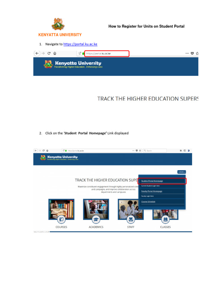 KU Unit Registration Guide | PDF