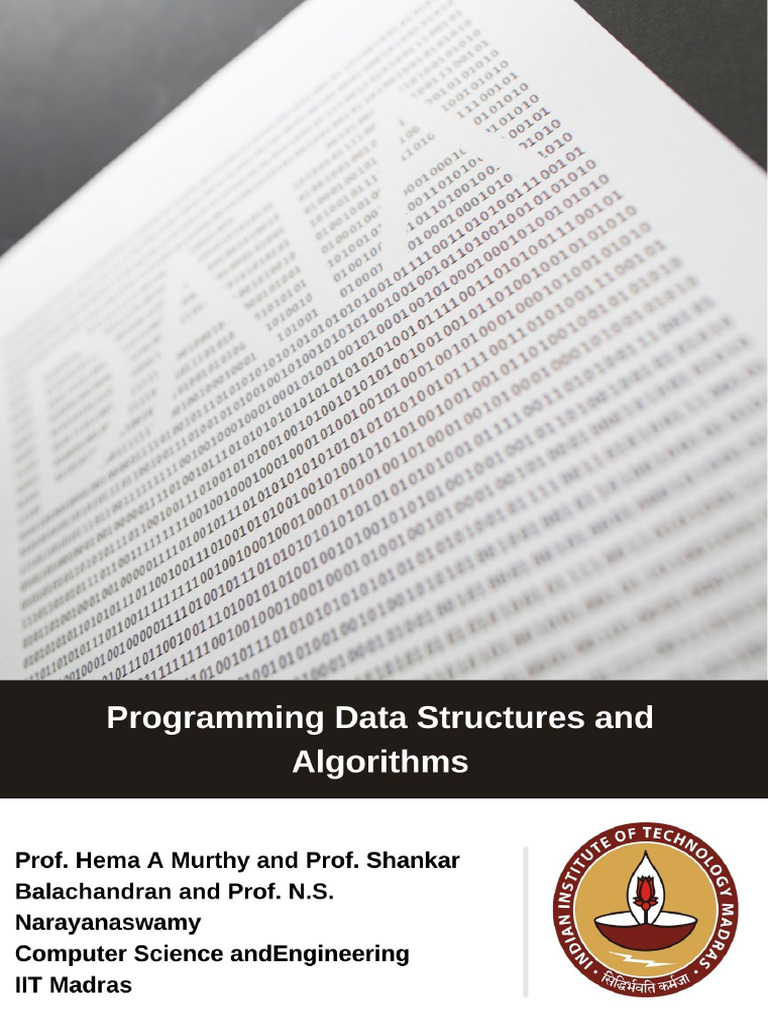 IIT Madras DSA Course Overview | PDF | Central Processing Unit | Assembly Language