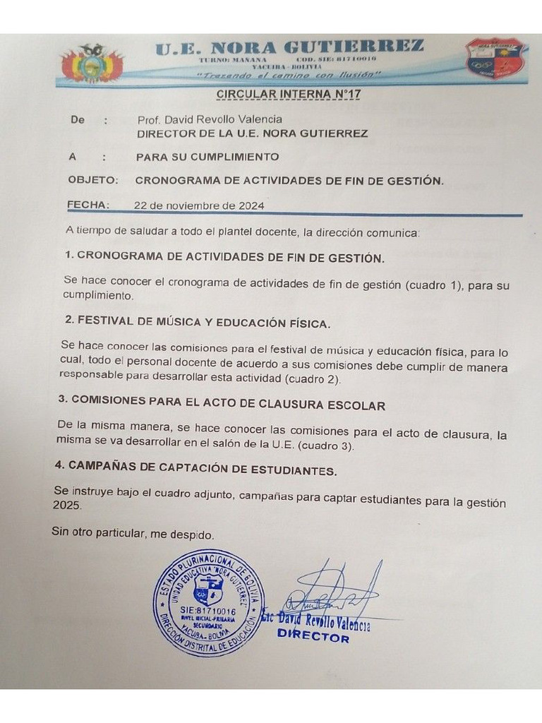 Dirección Nora | PDF