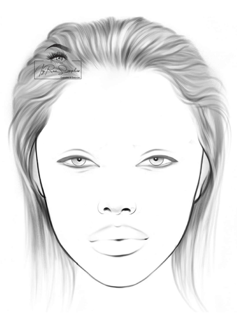 FACE CHART MICROBLADING BRRDR | PDF