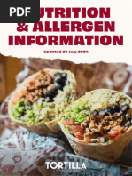 Chopt - Seasonal - Nutritional - Information 2 | PDF | Nutrition Facts ...