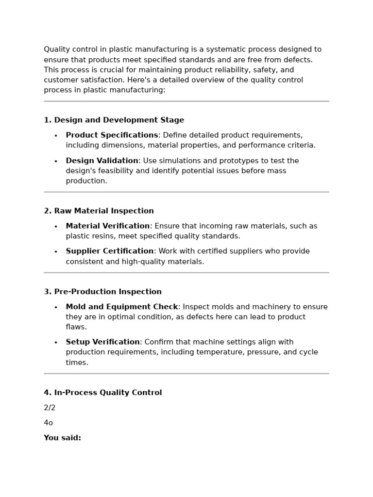 Quality Control | PDF | Verification And Validation | Reliability ...