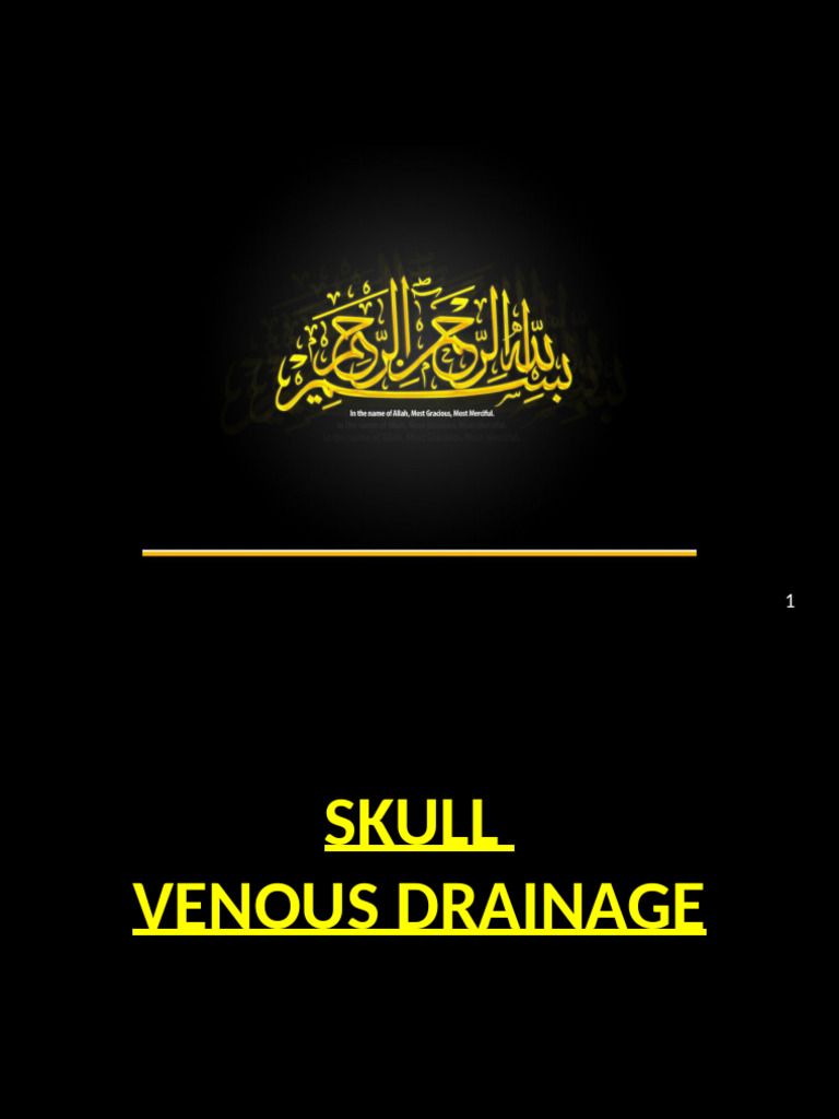 LEC 9 Venous sinuses | PDF | Vein | Human Head And Neck