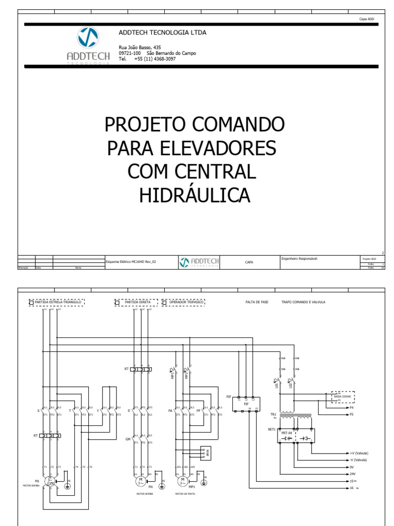Esquema Elétrico MC16HD - 220V - Rev - 02 | PDF