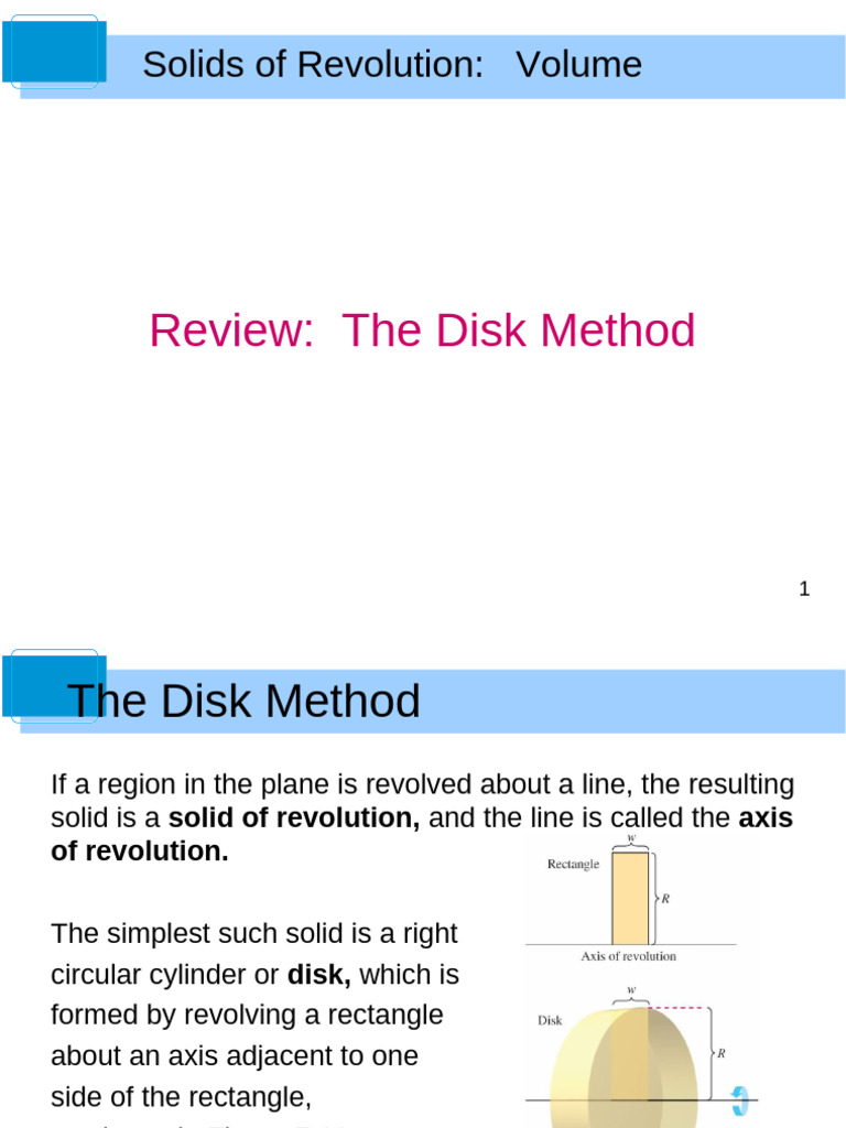 Thewashermethod-Washer Method | PDF | Mathematical Analysis | Geometric ...