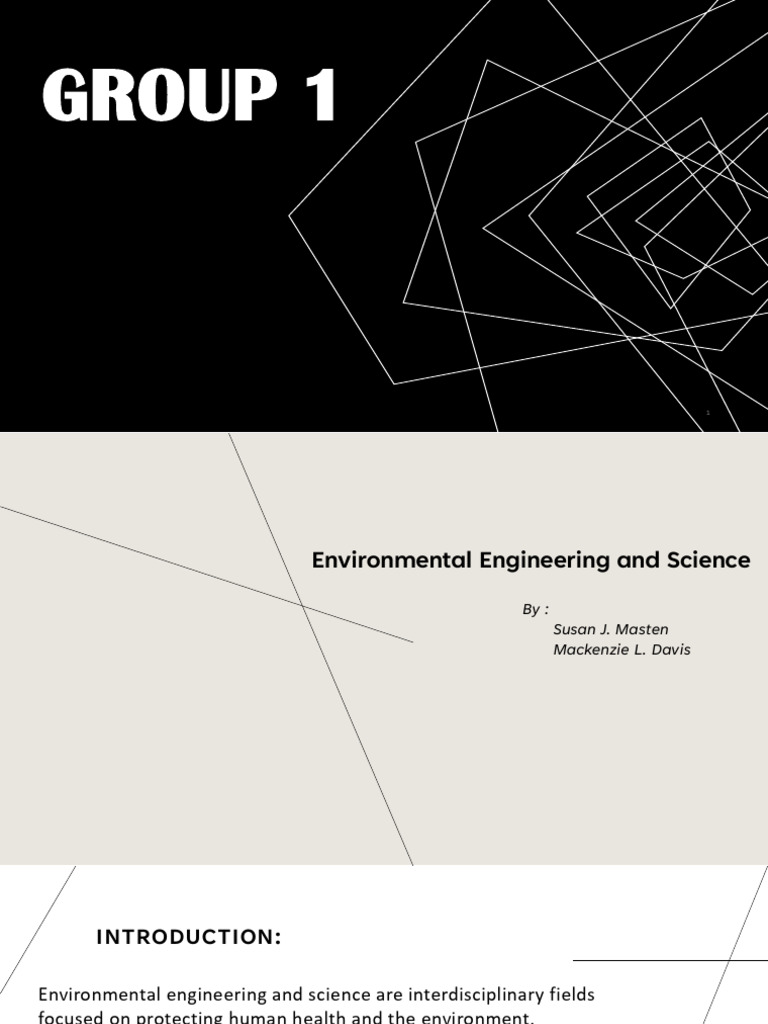 1 - Intro To Environmental Engg and Sciences | PDF | Natural ...