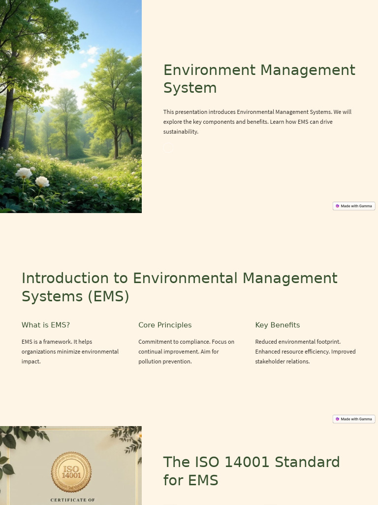 7 - Environment Management System | PDF | Environmental Social Science ...