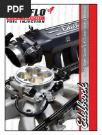Pro-Flo 4 EFI Installation Guide | PDF | Throttle | Fuel Injection
