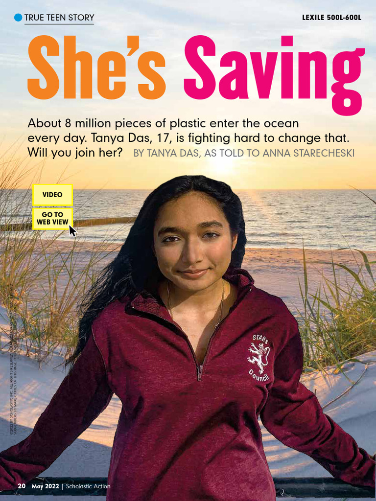 ? She's Saving Our Oceans | PDF | Waste