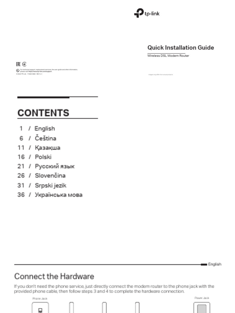 7106510382_DSL(EU2_8 Languages)_QIG | PDF | Computer Network | Wi Fi