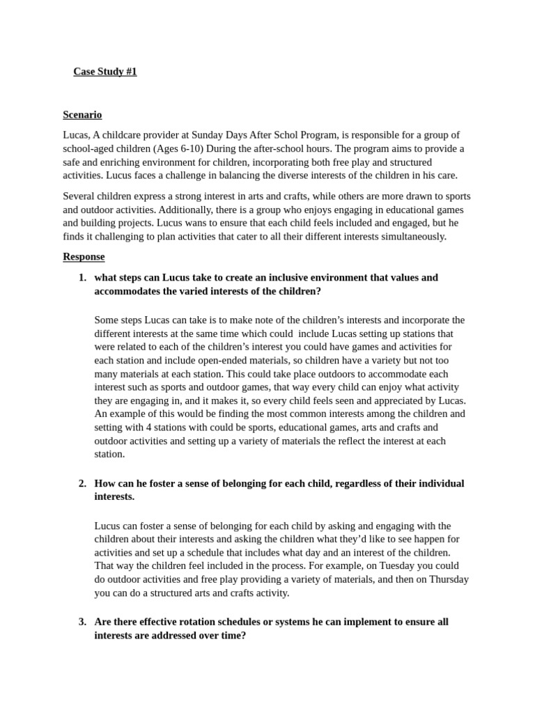 Engaging Diverse After-School Interests | PDF