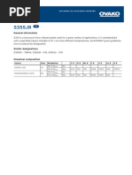 S355JR Steel Properties and Specifications | PDF | Strength Of ...