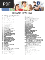 100 Coping Strategies for Stress Relief | PDF