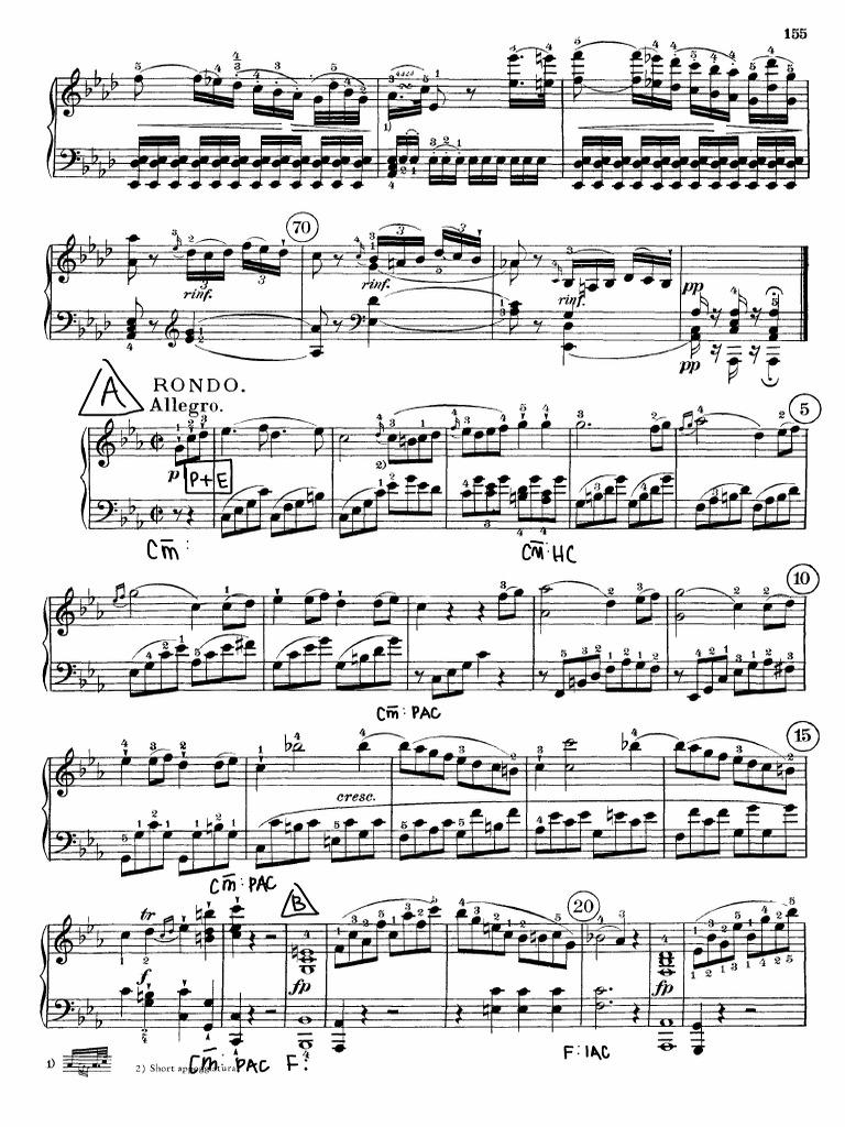H11 Beethoven Op13 Mvmt3 | PDF
