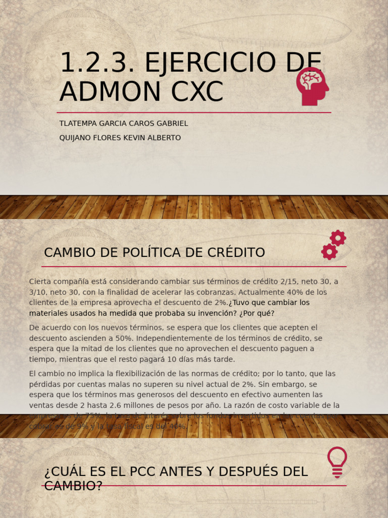 Ejercicio 2 CXC | PDF
