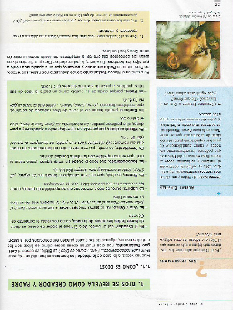 Dios Se Revela CMP Creador y Padre | PDF