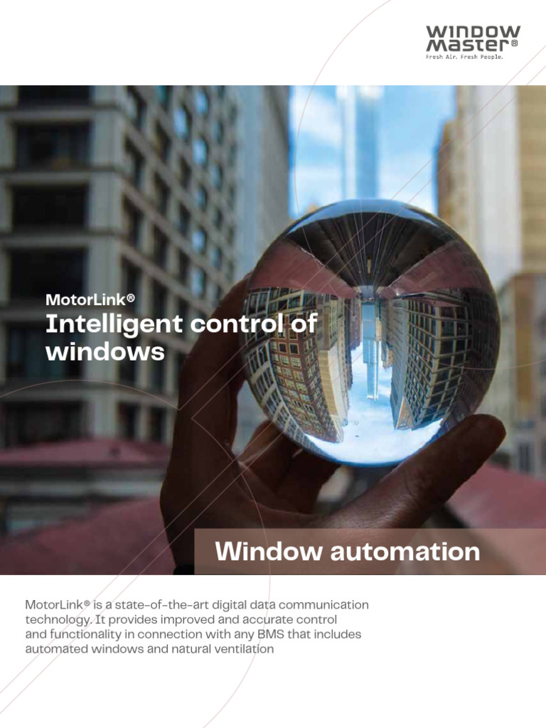Motorlink - Intelligent Control of Windows - Us v7 | PDF | Ventilation ...