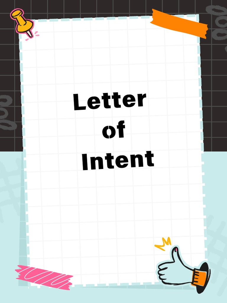 Blue and Black Cute Playful Notes Page Border | PDF