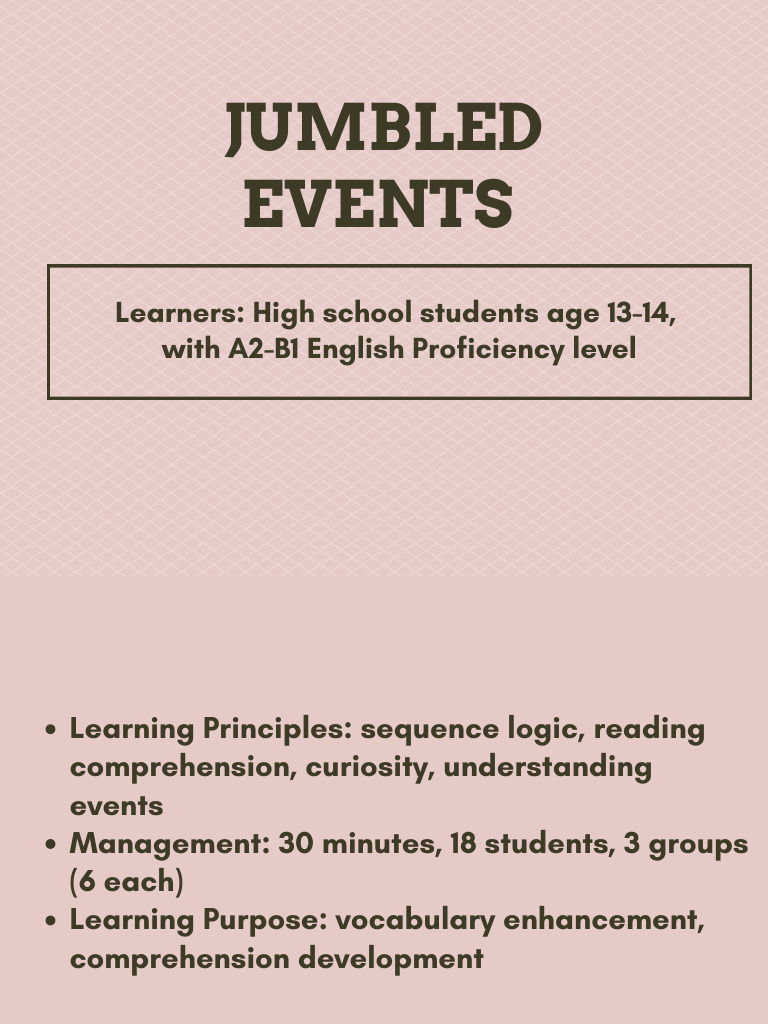 Jumbled Events - 241208 - 203559 - 083605 | PDF