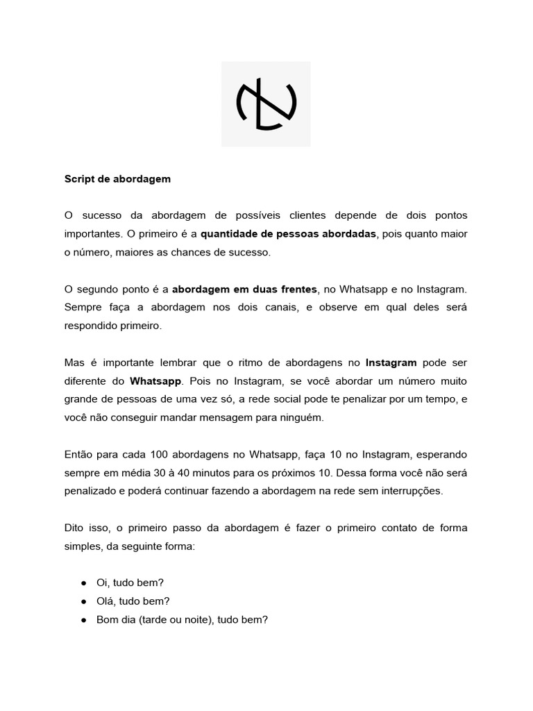 aula-5-script-de-abordagemdocx | PDF | Publicidade