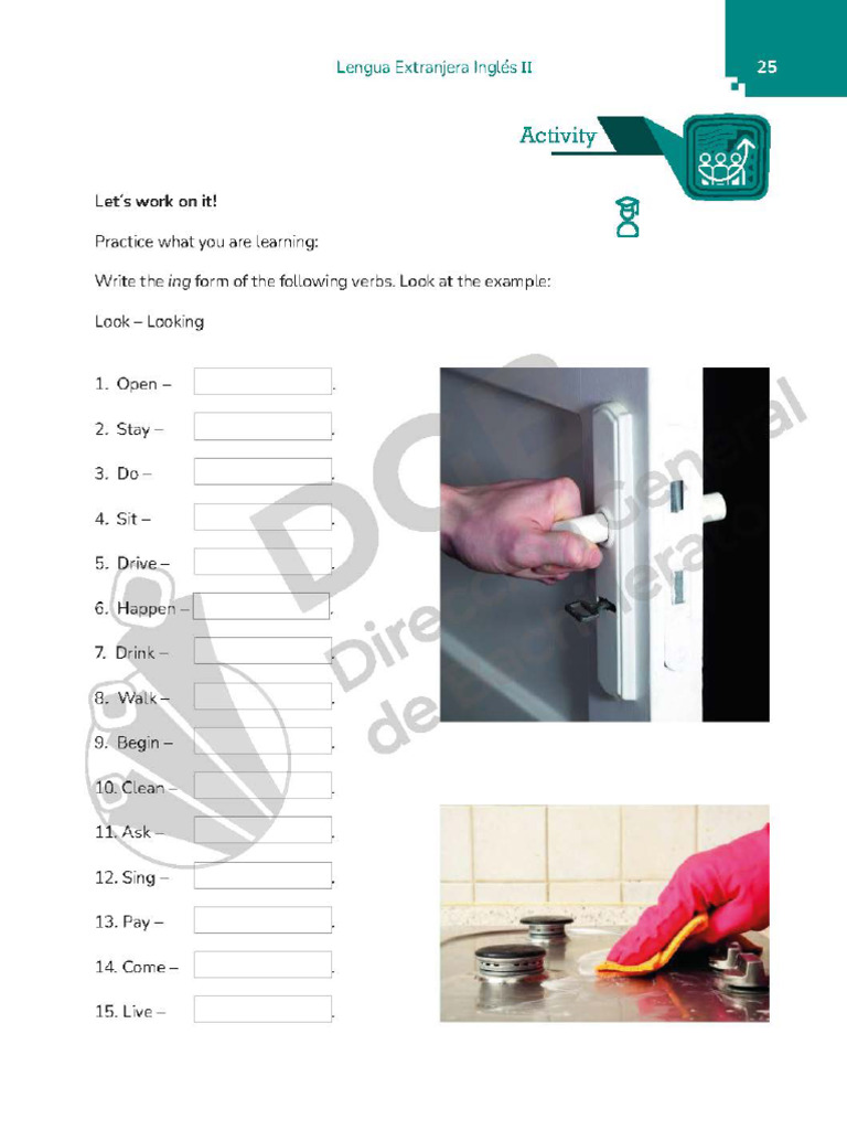 Inglés II Progresion 1 | PDF