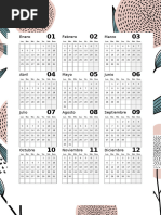Calendario Michel Zbinden 2025 | PDF