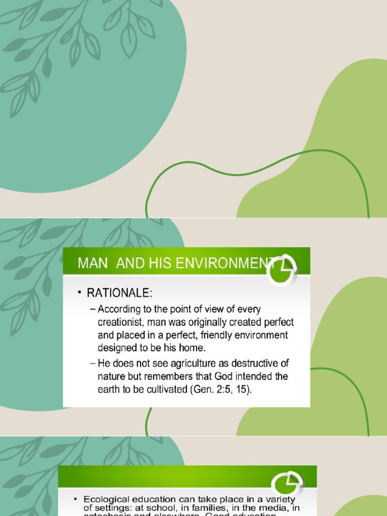 Lesson 4 Care For The Environment | PDF