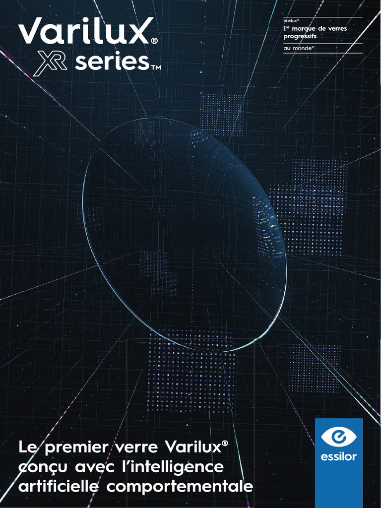 Varilux XR Series : Vision en Mouvement | PDF | Sens (physiologie ...