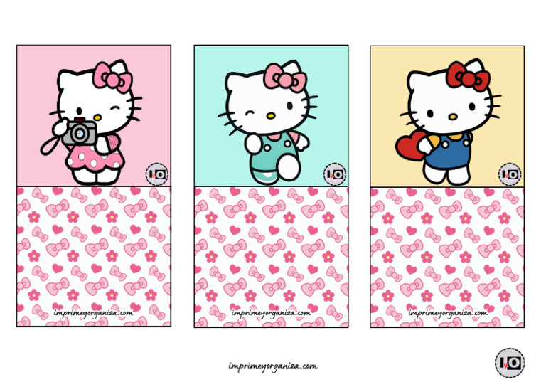 Bases Minicalendarios Hello Kitty | PDF