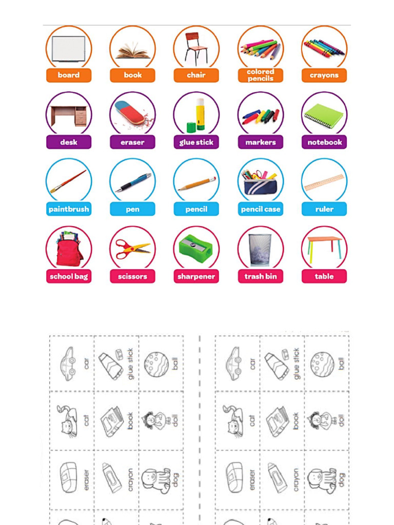 School Objects | PDF
