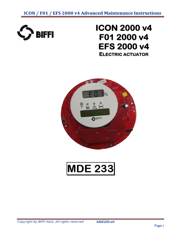DTDE 233-E0 Advanced Maintenance Instruction | PDF | Parameter ...