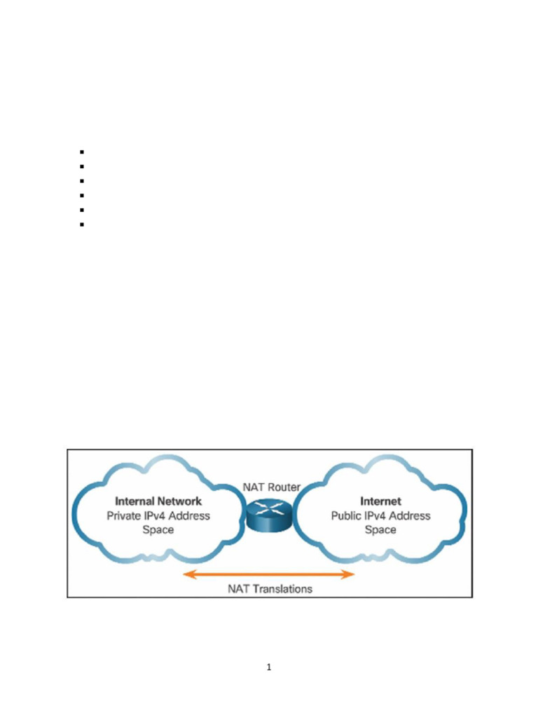 Limitations of Basic NAT vs PAT | PDF | Port (Computer Networking) | Ip ...