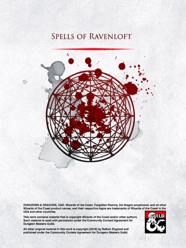 Spells of Ravenloft | PDF