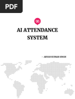 Automated Attendance System SIH2025 | PDF | Information Science | Computing