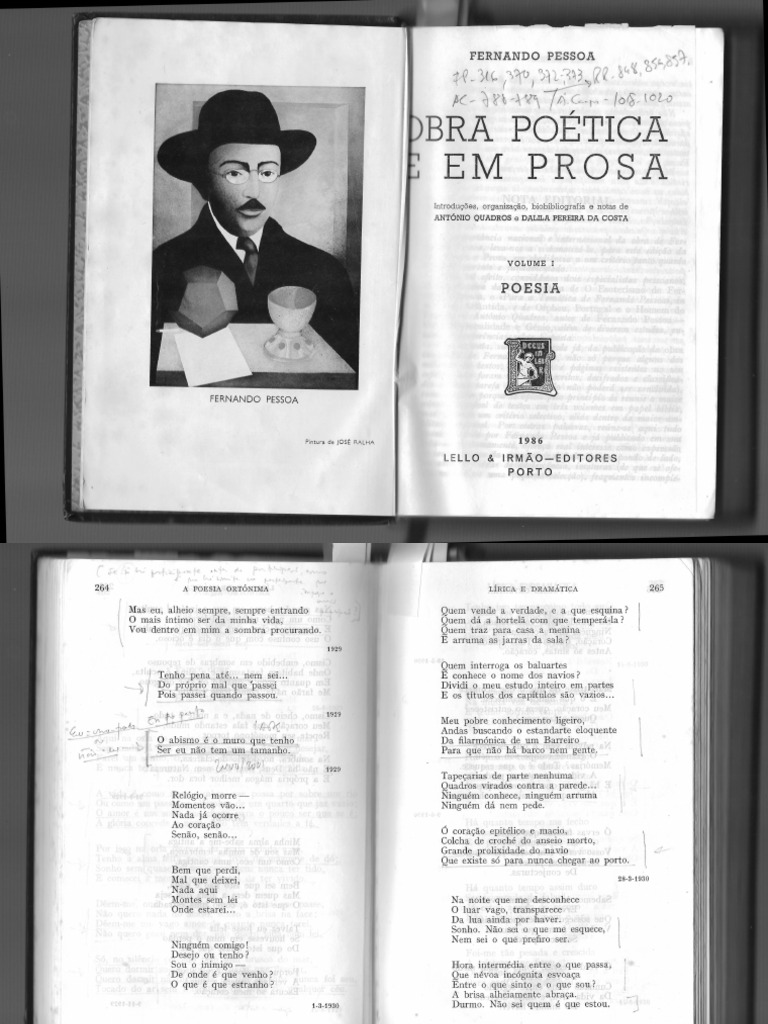 Fernando Pessoa Ortónimo e Heterónimos | PDF
