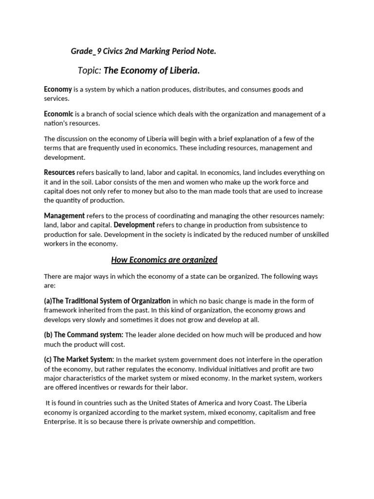 Grade - 9 2nd Period Civics Note-WPS Office | PDF | Money | Taxes