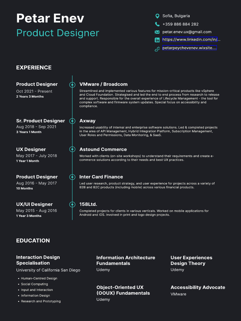 Petar Enev Design | PDF | Cloud Computing | Computer Engineering