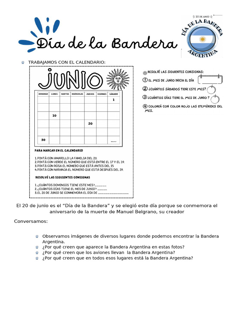 Dia de La Bandera | PDF