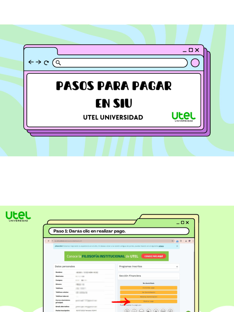 Pasos Pago Siu | PDF