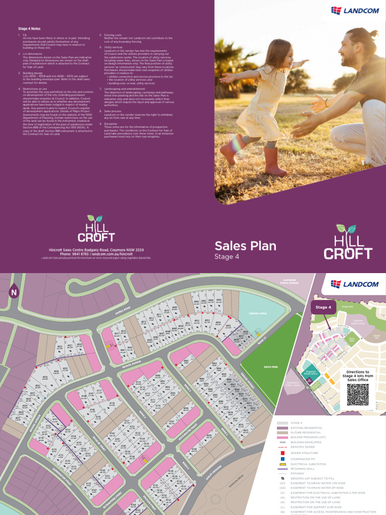 Hillcroft Stage 4 Sales Plan FINAL | PDF