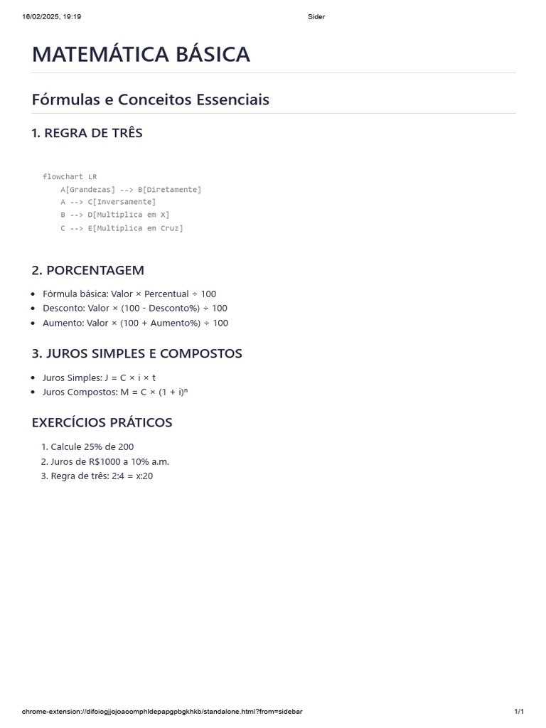 MATEMÁTICA BÁSICA | PDF