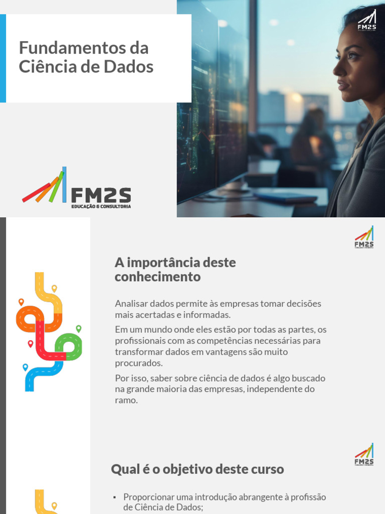 [FM2S] Slides - Fundamentos Da Ciência de Dados | PDF | Aprendizado de máquina | Ciência de Dados