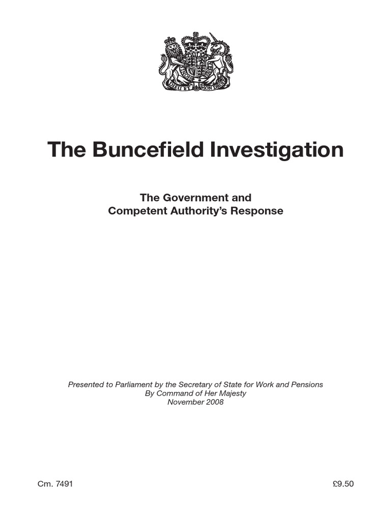 Buncefield Government Report | PDF | Emergency Management | Emergency